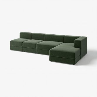 IKEA J&Auml;TTEBO 4,5er-Sitzelement + R&eacute;camiere