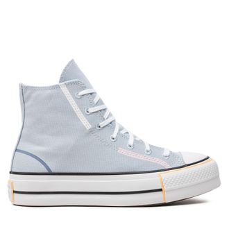 Converse Sneakers aus Stoff Converse Chuck Taylor All Star Lift Platform Color Pop Hi A07596C Blau