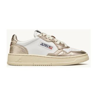 Autry Femme, Chaussures, Blanc, Taille: 39 EU Medalist Low Baskets