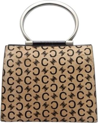 Celine Sac &agrave; main Pre-owned en poulain - Femme - Pre-owned - Brun - Taille: ONE Size