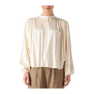 Amaya Amsterdam Damen, Blusen & Hemden, Beige, MGröße