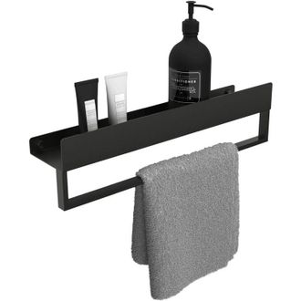 Rea Badezimmerregal SF01 45CM black matt