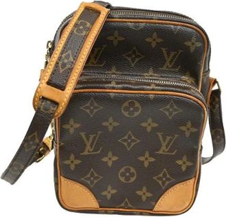 Louis Vuitton unisex, Pre-owned, Brun, Taille: ONE Size Sac bandouli&egrave;re vintage en toile Pre-owned