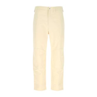 Jil Sander Ivory Baumwollhose f&uuml;r Frauen - - Trousers - Herren - Beige - L