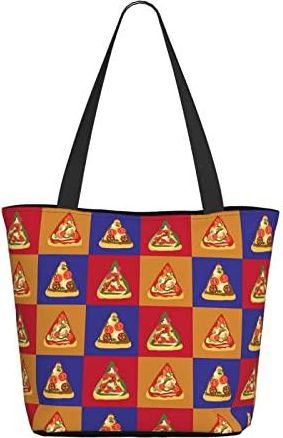 AOOEDM Sac &agrave; provisions Retro Pizza Ladies 13x11x7in.Le cadeau parfait pour la Saint-Valentin.Cest de la Saint-Valentin pour maman, fille, &eacute;pouse, etc