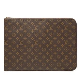 Louis Vuitton Pre-owned Monogram Canvas Clutch - - Pre-owned - Damen - Braun - ONE SIZE