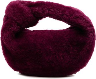 Bottega Veneta Hobo Bags - Mini Shearling Jodie - Gr. unisize - in Orange - f&uuml;r Damen