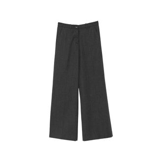 Nine In The Morning Nadia Pantalon Large - Femme - Pantalons - Gris - Taille: W29