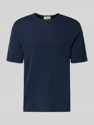 FTC Strickshirt mit Kaschmir-Anteil und Knopfleiste