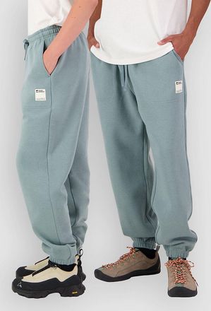 Mons Royale Verdant Merino Organic Cotton Sweatpants storm blue
