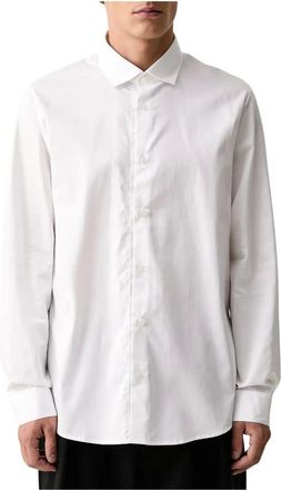 A|X Armani Exchange Chemise coupe droite - Homme - Chemises - Blanc - Taille: 2XL