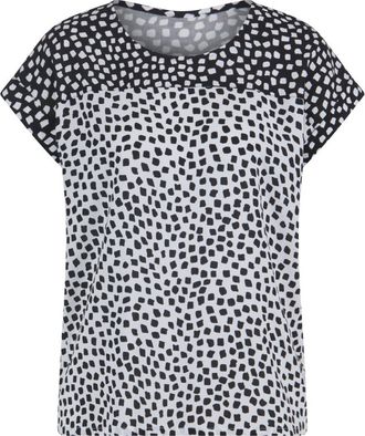 Peter Hahn Tupfen-Bluse Peter Hahn schwarz