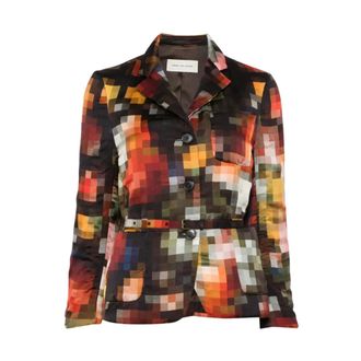 Dries Van Noten Veste Breas 4000 - Femme - Vestes - Multicolore - Taille: 44 FR