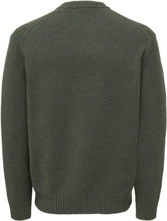 Only & Sons Rundhalspullover ONSJAMES RLX CREW KNIT Baumwollmischung, relaxed fit