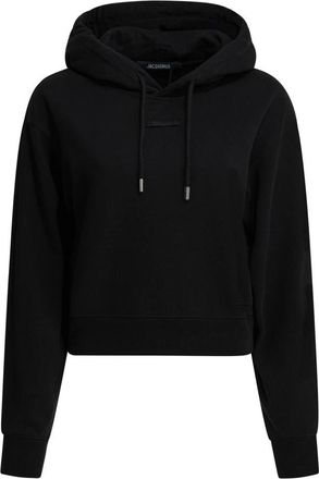 Jacquemus Femme, Sweatshirts et sweats &agrave; capuche, Noir, Taille: 42 FR SweaT-shirts &agrave; capuche