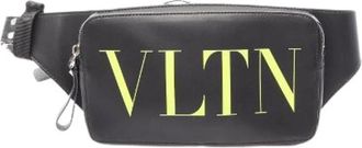Valentino Sac banane Vltn Pre-owned - Homme - Pre-owned - Noir - Taille: ONE Size