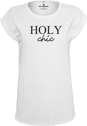 Be Famous Print-Shirt Classic Roll Up HOLCHI (1-tlg., keine)