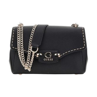 Guess Femme, Sacs, Noir, Taille: ONE Size Sacoche à 3 compartiments Anadela