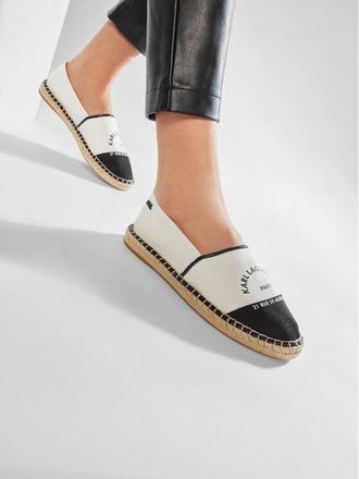Karl Lagerfeld Espadrilles KL80108 Wei&szlig;