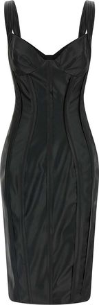 Elisabetta Franchi Robe Au Genou - Noir