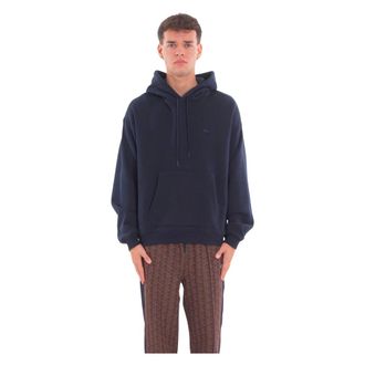 Lacoste Homme, Sweatshirts et sweats &agrave; capuche, Bleu, Taille: S Sweat &agrave; Capuche Molletonn&eacute; &Eacute;pais
