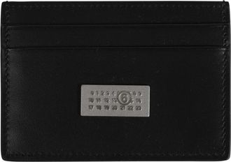Maison Margiela unisex, Accessoires, Noir, Taille: ONE Size Plaque Cardholder