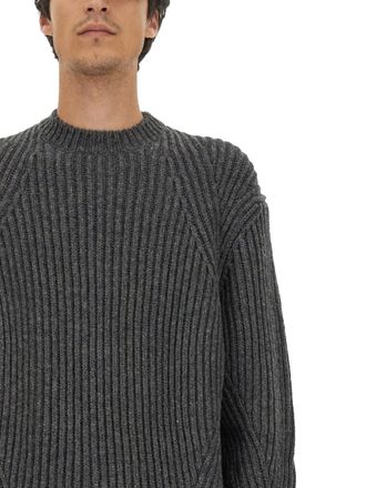 Alexander McQueen Wool Jersey Sweater - Black
