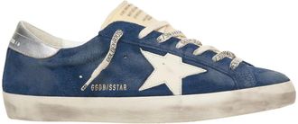 Golden Goose Low-Top Sneaker - Sneakers Super Star Classic - Gr. 42 (EU) - in Blau - für Damen