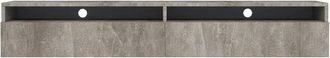 Selsey Selsey - REDNAW - Meuble TV - 180 cm - b&eacute;ton - scandinave - moderne