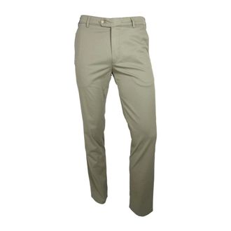 Meyer Homme, Pantalons, Vert, Taille: L Bonn Chino