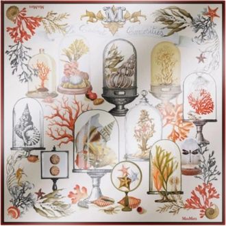 Max Mara Femme, Accessoires, Multicolore, Taille: ONE Size Silky Scarf