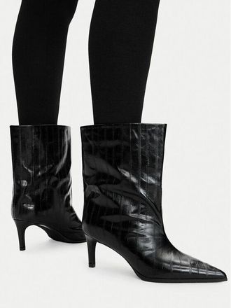 Simple Stiefeletten EO-LT2728-0701 Schwarz