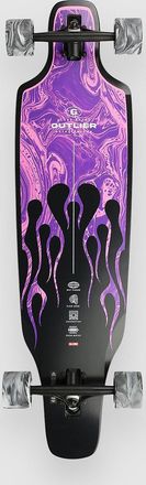 Globe Outlier 36 Complete purple flames