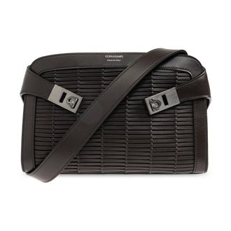 Ferragamo HUG Bag - - Bags - Herren - Braun - ONE SIZE