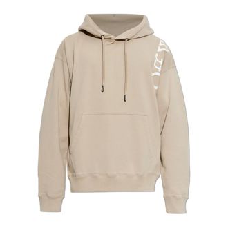Off-white Homme, Sweatshirts et sweats &agrave; capuche, Beige, Taille: XL The Sweat &agrave; capuche