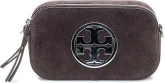 Tory Burch Femme, Sacs, Brun, Taille: ONE Size Mini sac bandouli&egrave;re Miller en daim