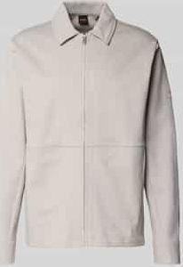 Boss Orange by Hugo Boss Regular Fit Sweatjacke aus Baumwoll-Mix Modell PE_TWIST