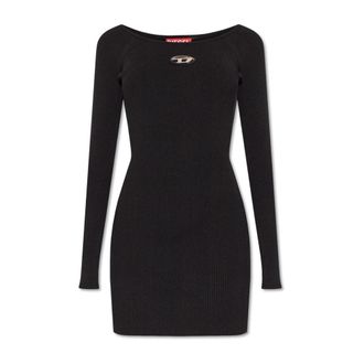 Diesel M-Vera Kurzes Kleid - - Dresses - Damen - Schwarzk - XS