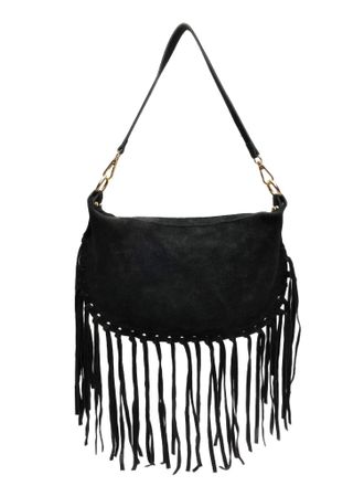 Roberta M Schwarz Rindsledertasche