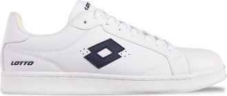 Lotto Unisex JAMBOL Sneaker, White/Navy, 36 EU