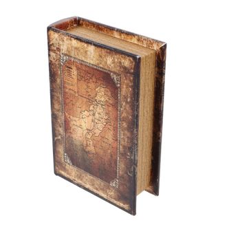 Valiclud Buchaufbewahrungsbox Aus Kunststoff Vintage Imitat Schmuck Und Schl&uuml;sselaufbewahrung F&uuml;r Couchtisch Kompakte Aufbewahrung Mit Elegantem Design