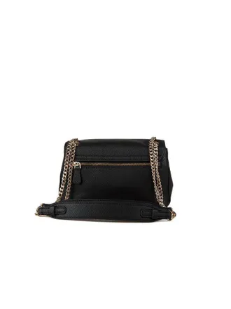 Guess Womens Crossbody Bag Black Polyurethane - Crossbody-Bags