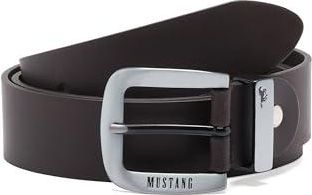 Mustang Jeans Leather Belt W115 Darkbrown