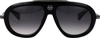 Philipp Plein Sonnenbrille - Schwarz