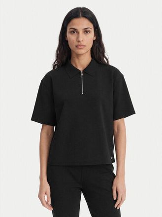 Calvin Klein Poloshirt LV044E241G Schwarz Relaxed Fit