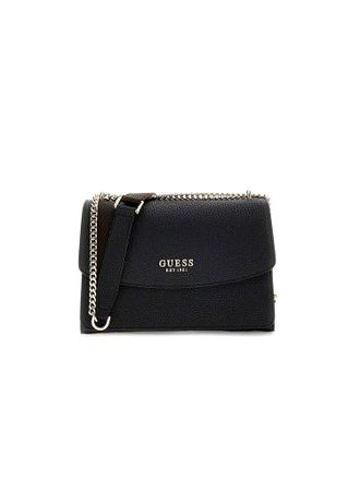 Guess Womens Crossbody Bag Black Polyurethane Crossbody-bags