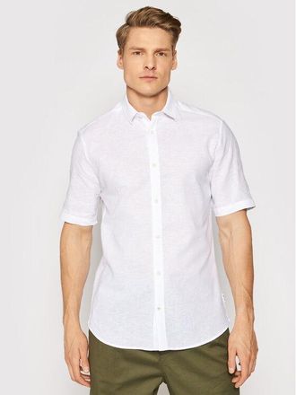 Only & Sons Hemd Caiden 22009885 Weiß Slim Fit