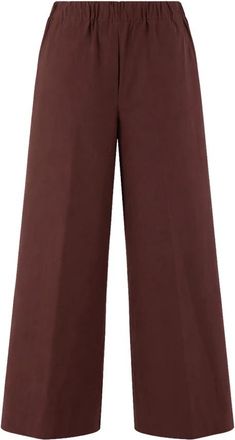 Antonelli Femme, Pantalons, Brun, Taille: 44 FR Pantalon Palazzo