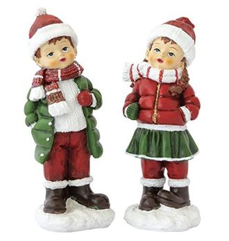 Easy Life Weihnachtsfiguren, 8 x 7 x 20,5 cm, Glänzend, Multicolore, Fantasy, Weihnachten, Figurine aus Polyresin