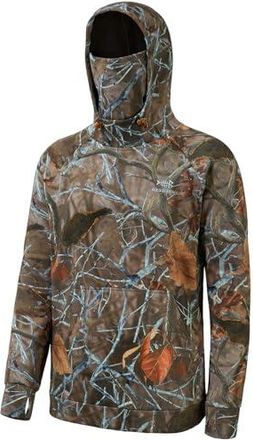 Bassdash Pull &agrave; Capuche en Polaire pour Homme avec Snood Sweat-Shirt de Chasse et de p&ecirc;che imperm&eacute;able FS18M